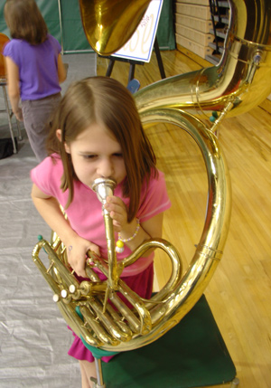 The Instrument Petting Zoo at Skyline Music